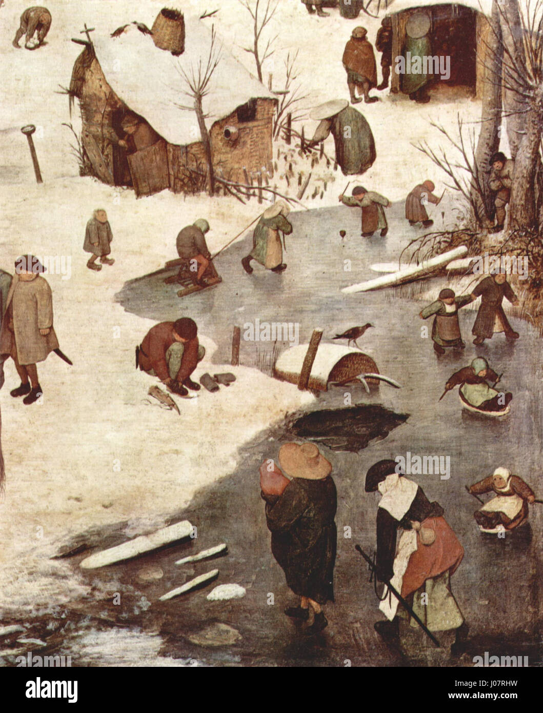 Pieter Bruegel the Elder's painting from 1589 showcases his detailed ...