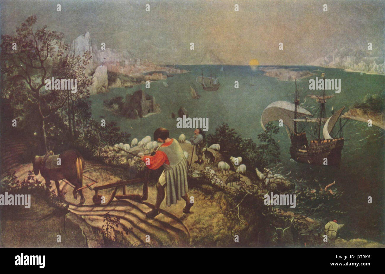 This work attributed to Pieter Bruegel the Younger (a son of the famous ...