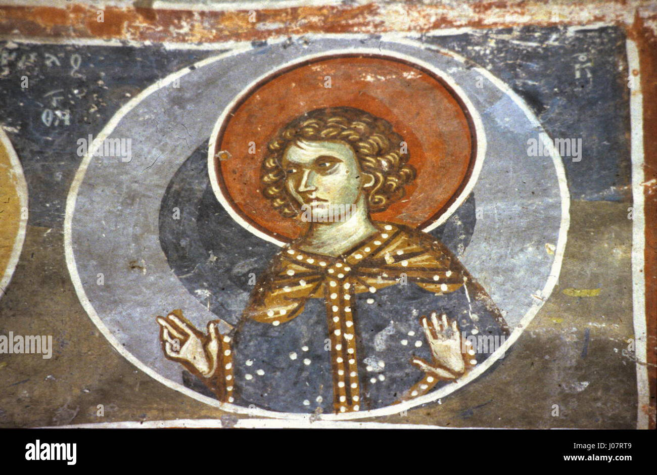 The paintings in St. Demetrius Church in Markova Susica depict ...