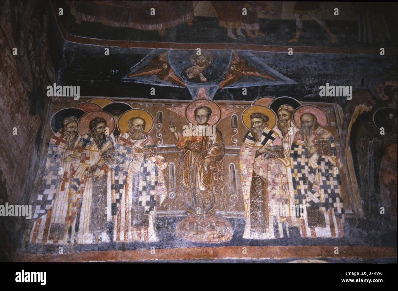 The paintings in St. Demetrius Church in Markova Susica are significant ...