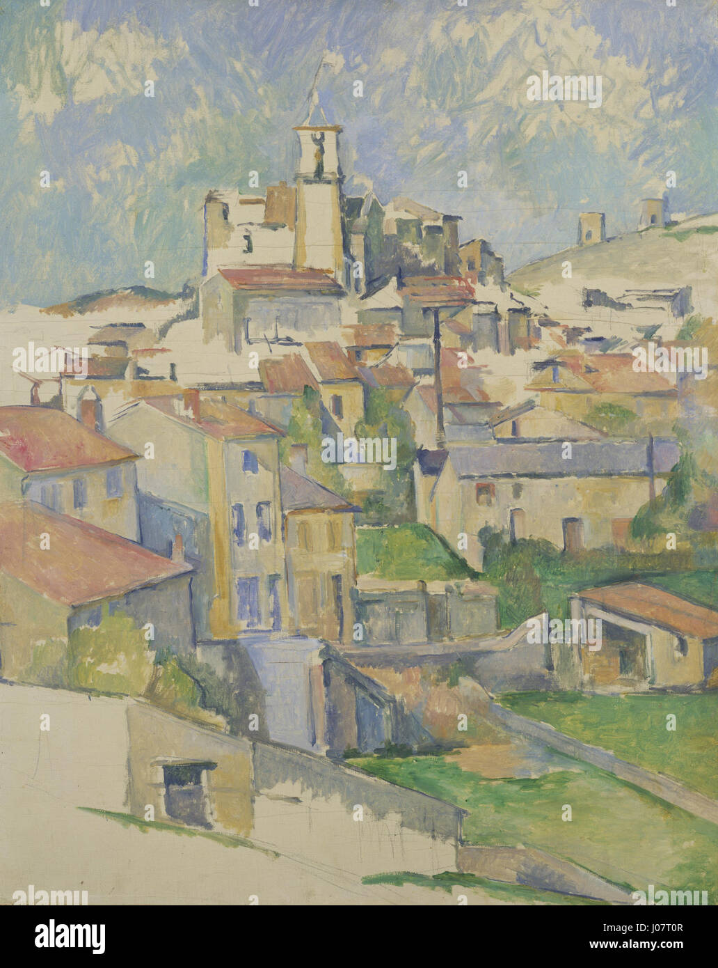 Paul Cézanne’s '066' is a characteristic example of his post ...