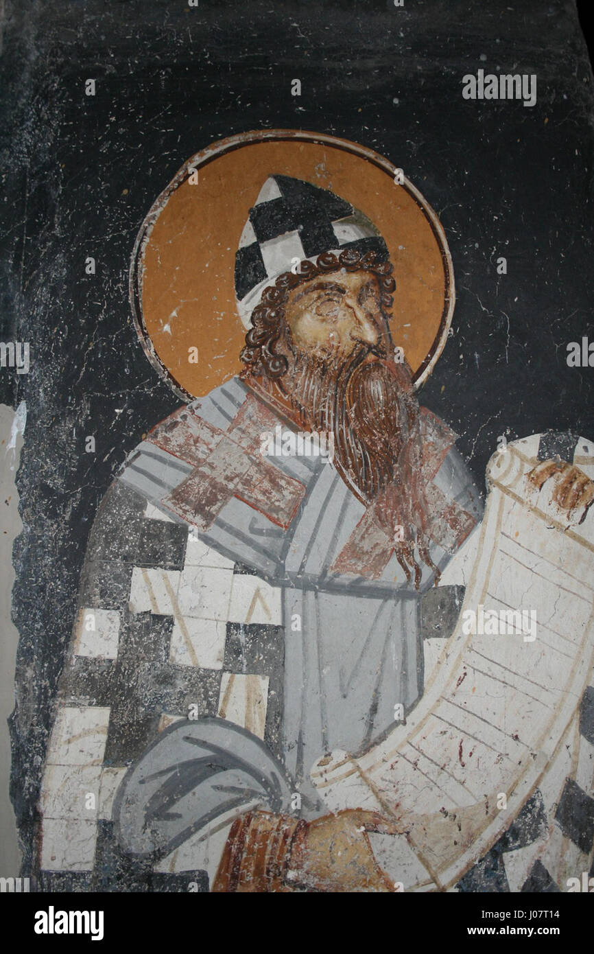 The paintings in St. Demetrius Church, located in Markova Susica, are ...