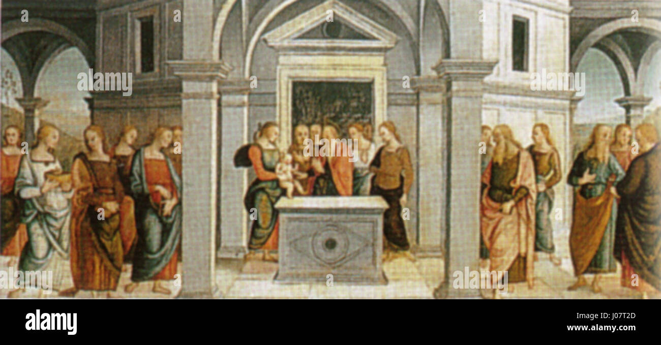 Perugino's 'Pala di Sant'Agostino' (Altarpiece of St. Augustine ...