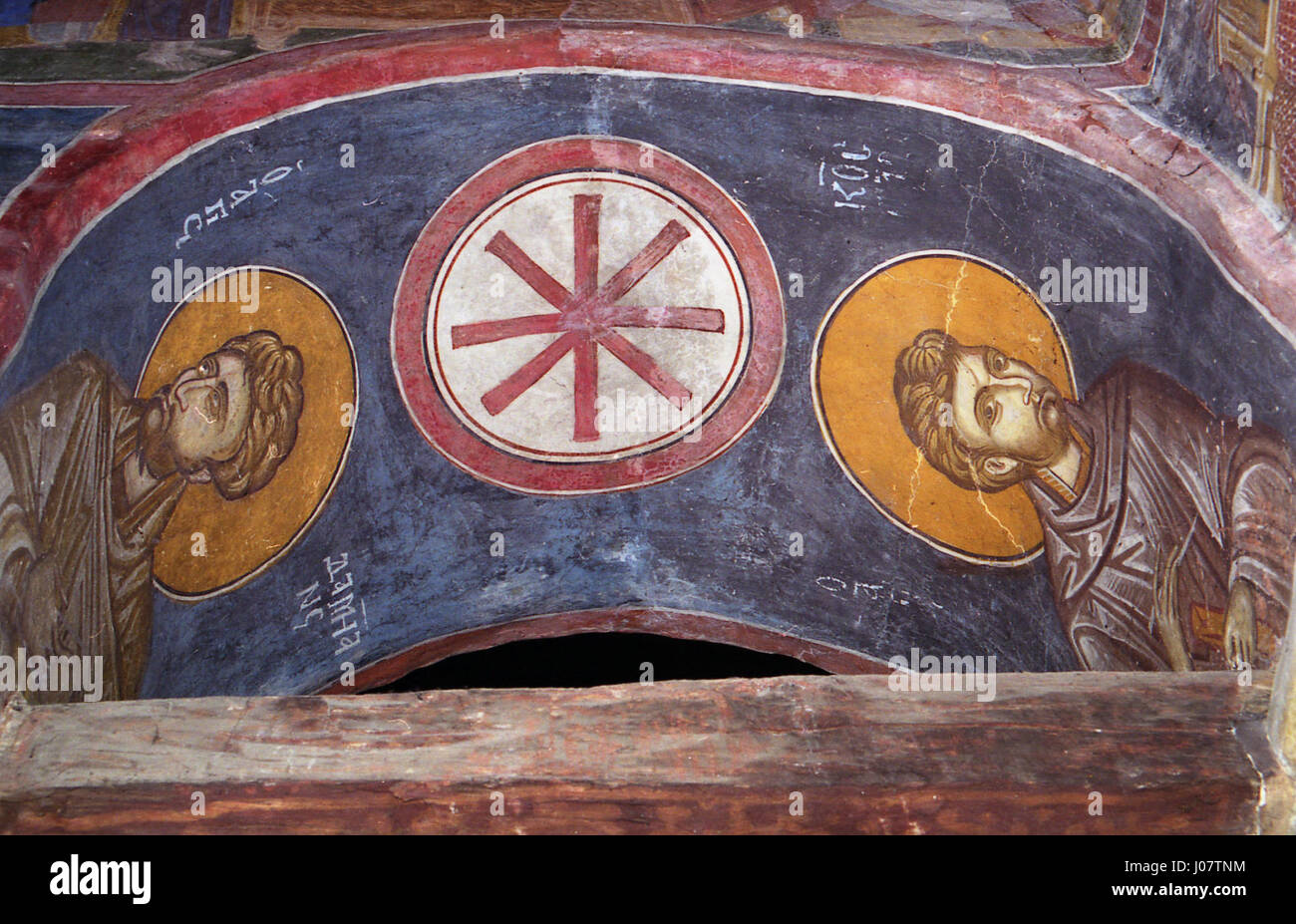 This collection of paintings in St. Demetrius Church (Markova Susica ...