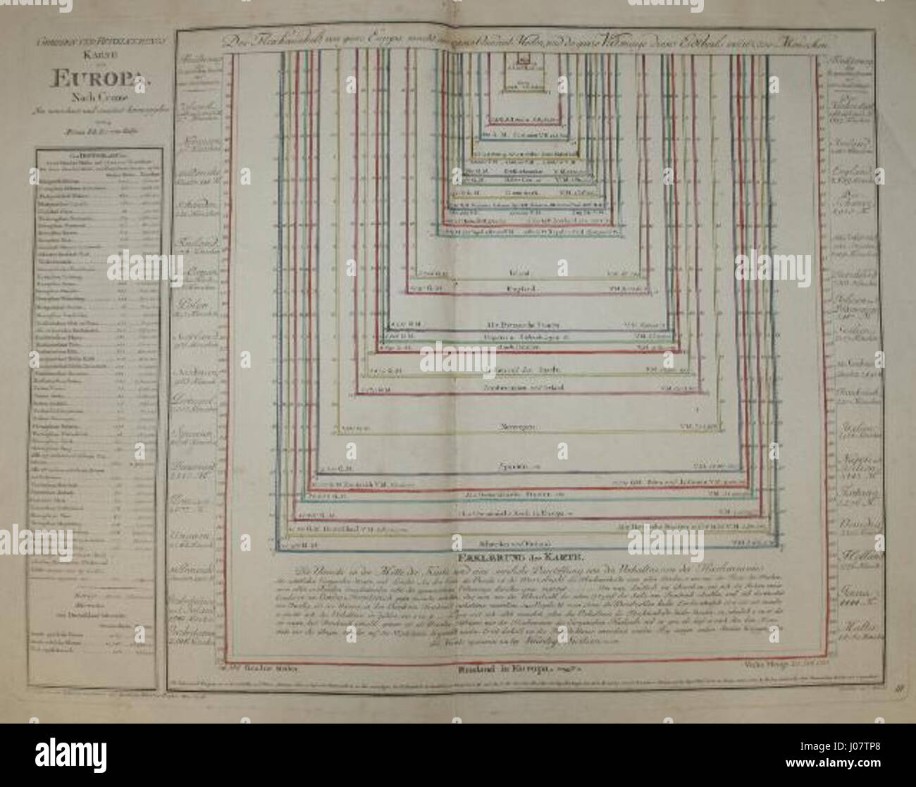 This map by Reilly shows the size and population distribution across ...