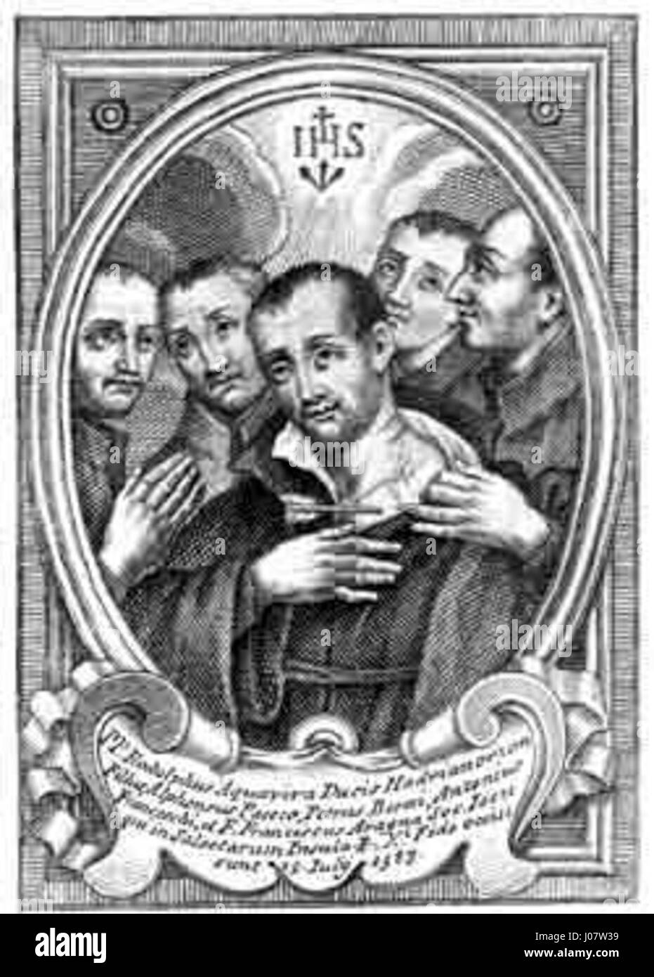 'Rudolf Acquaviva und Gefährten' portrays the renowned Jesuit priest ...