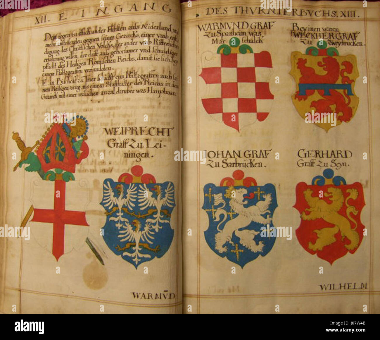 The 'Røxner Turnierbuch Abschrift' is a 17th-century manuscript ...