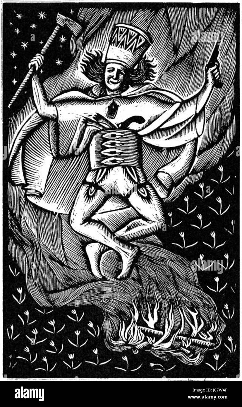 The artwork by Skoczylas-Zbójnicki reflects a scene or theme ...