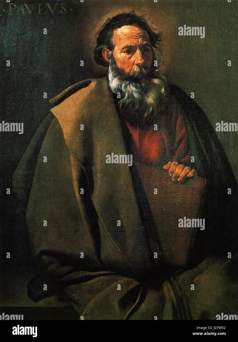 'San Pablo' by Diego Velázquez is a portrait of Saint Paul, showcasing ...