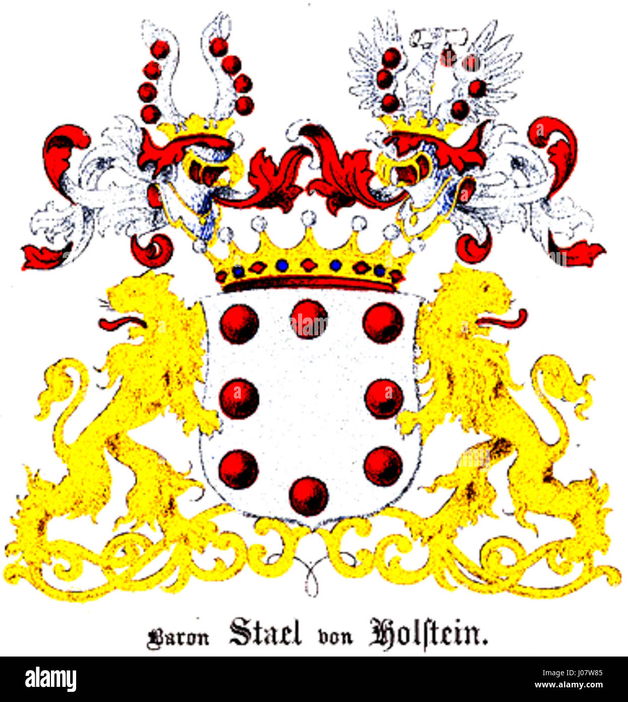 Staël von Holstein Baron BWB refers to a noble figure with the title ...