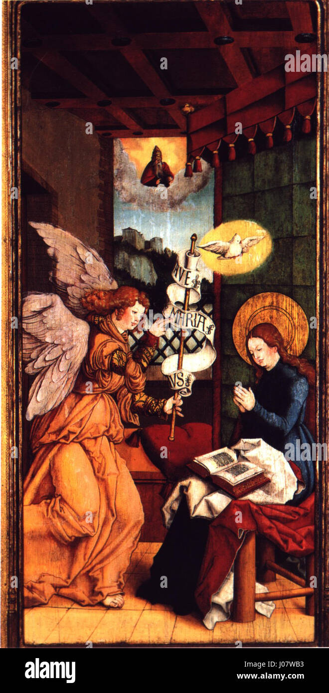 The 'Sigmaringer Marientafeln' (Sigmaringer Mary Panels) features the ...