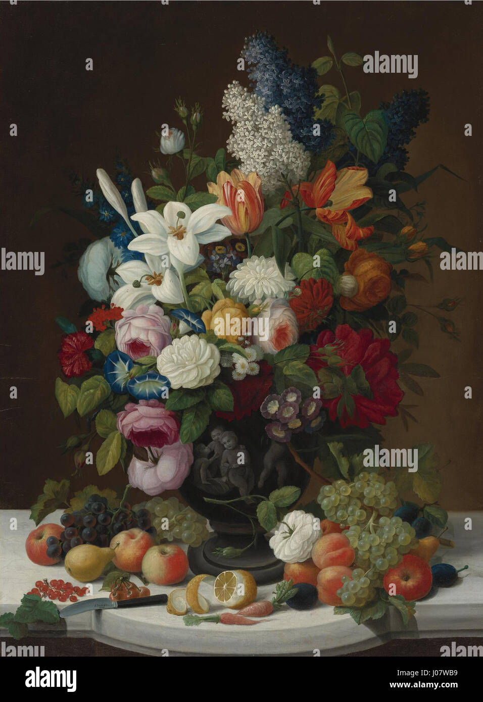 ‘Stillleben mit Blumen und Früchten’ (Still Life with Flowers and Fruit ...