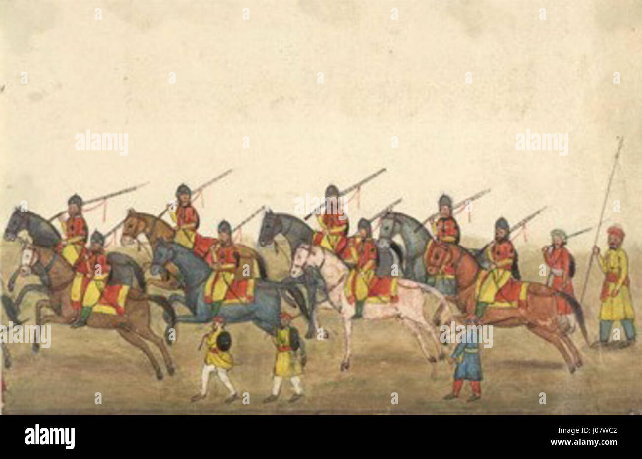 A scene from Thomas Metcalfe's 1843 album 'Reminiscences of Imperial ...