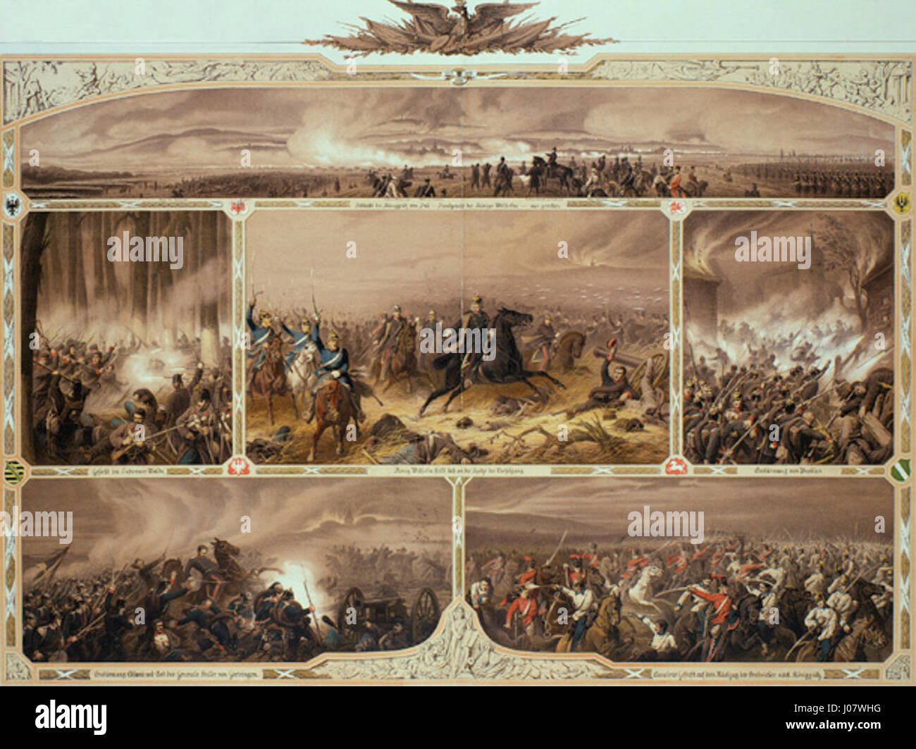 The Battle of Königgrätz, fought in 1866, was a decisive conflict ...