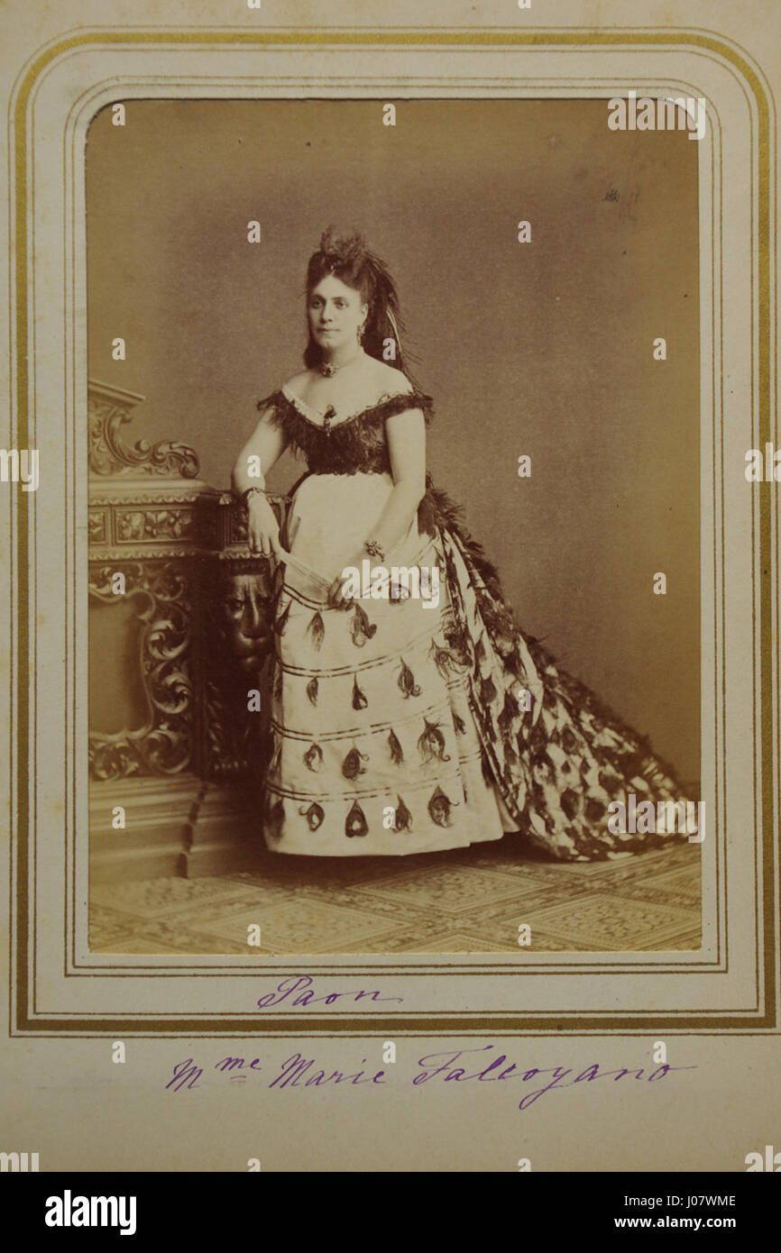 This artwork depicts Romanian court members in historical costumes ...