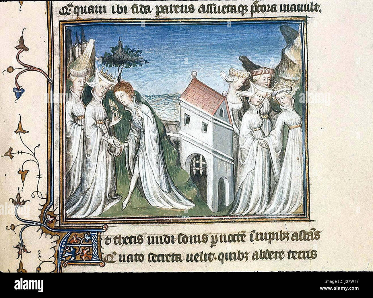 This 15th-century manuscript illuminates the mythological story of ...