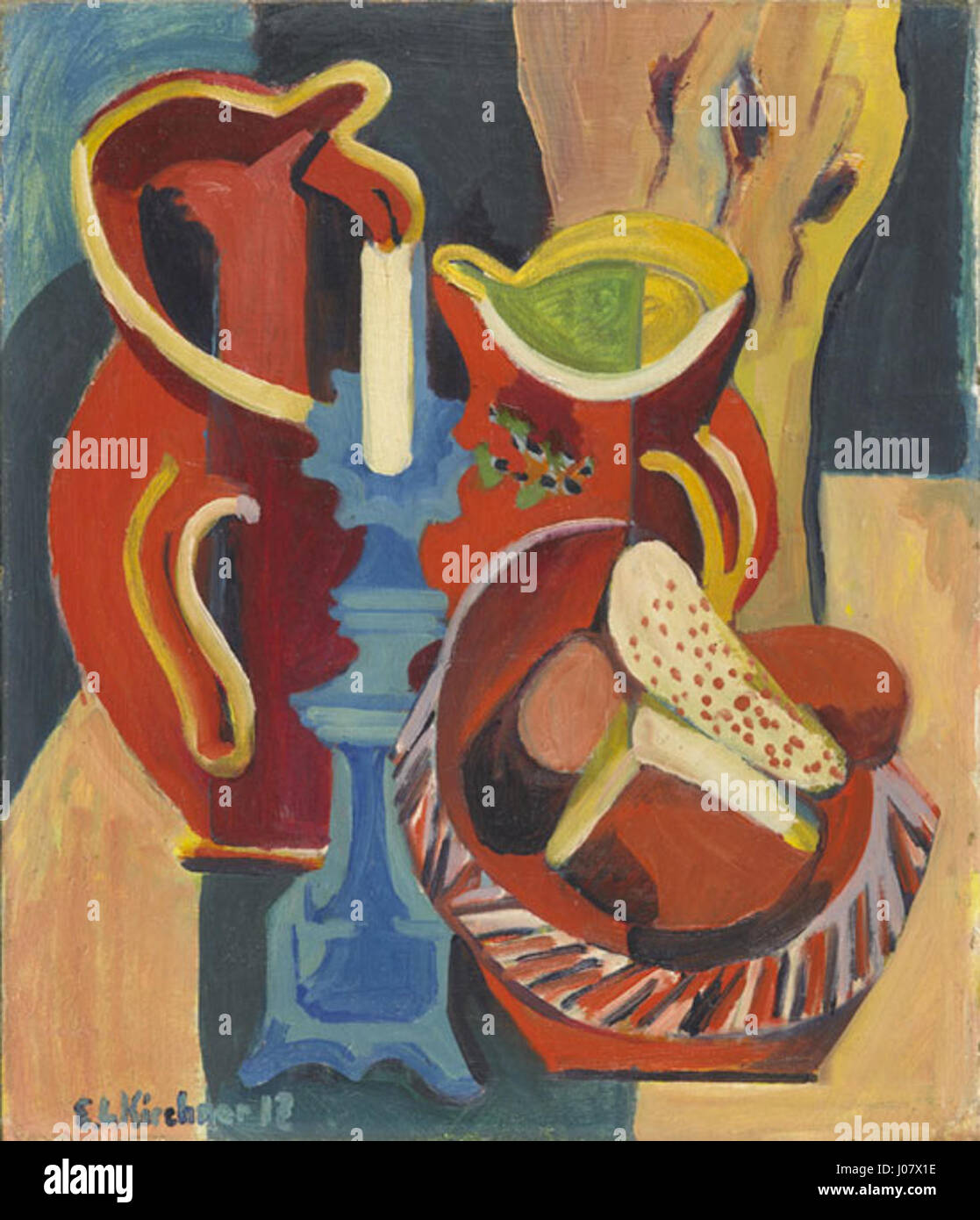 Ernst ludwig kirchner painting 1917 hi-res stock photography and images ...