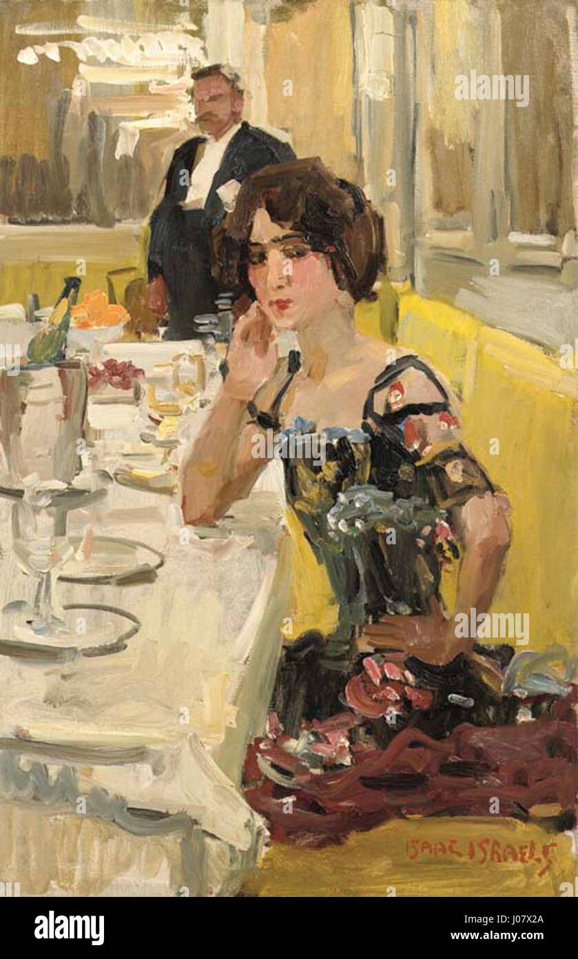 Impressionist painting restaurant hi-res stock photography and images ...
