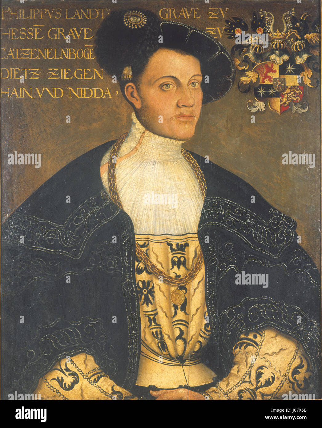 Hans Krell's 1534 portrait of Philipp I of Hesse captures the noble ...