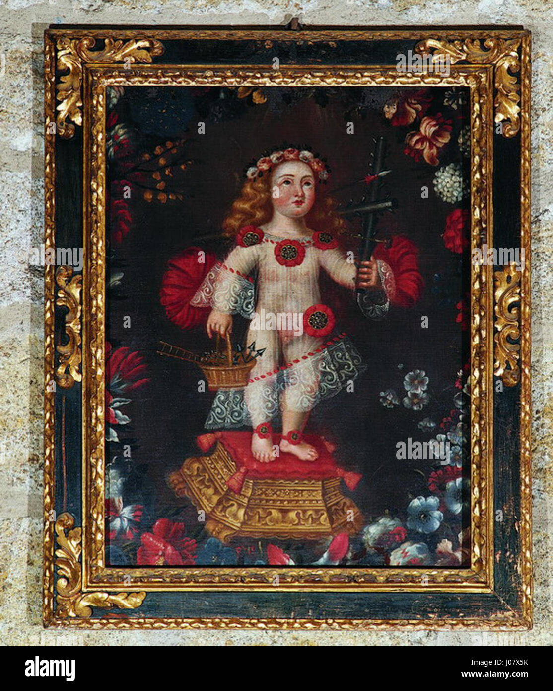 'Niño Jesús' by Diez Ferreras depicts the infant Jesus in a classical ...