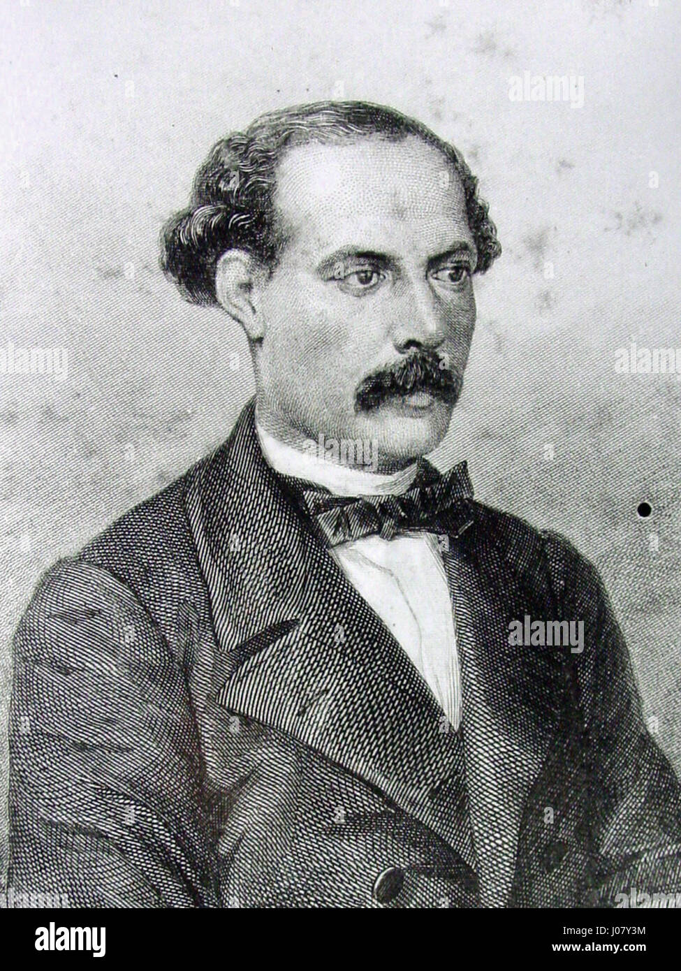 The portrait of Augusto Emílio Zaluar captures the prominent Brazilian ...