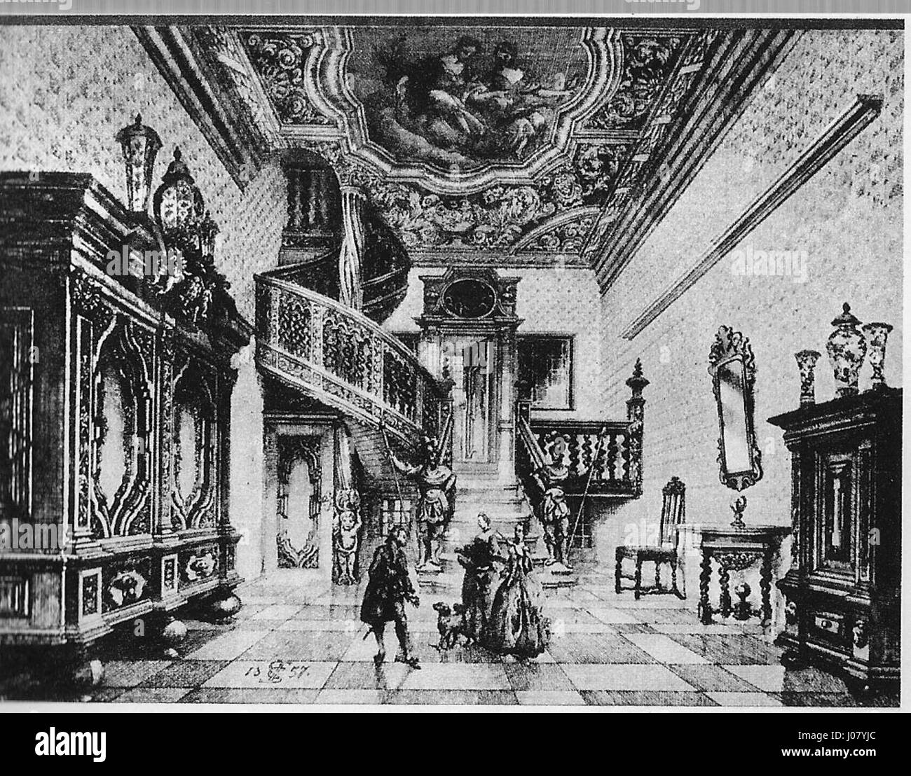 Gdansk city buildings Black and White Stock Photos & Images - Alamy
