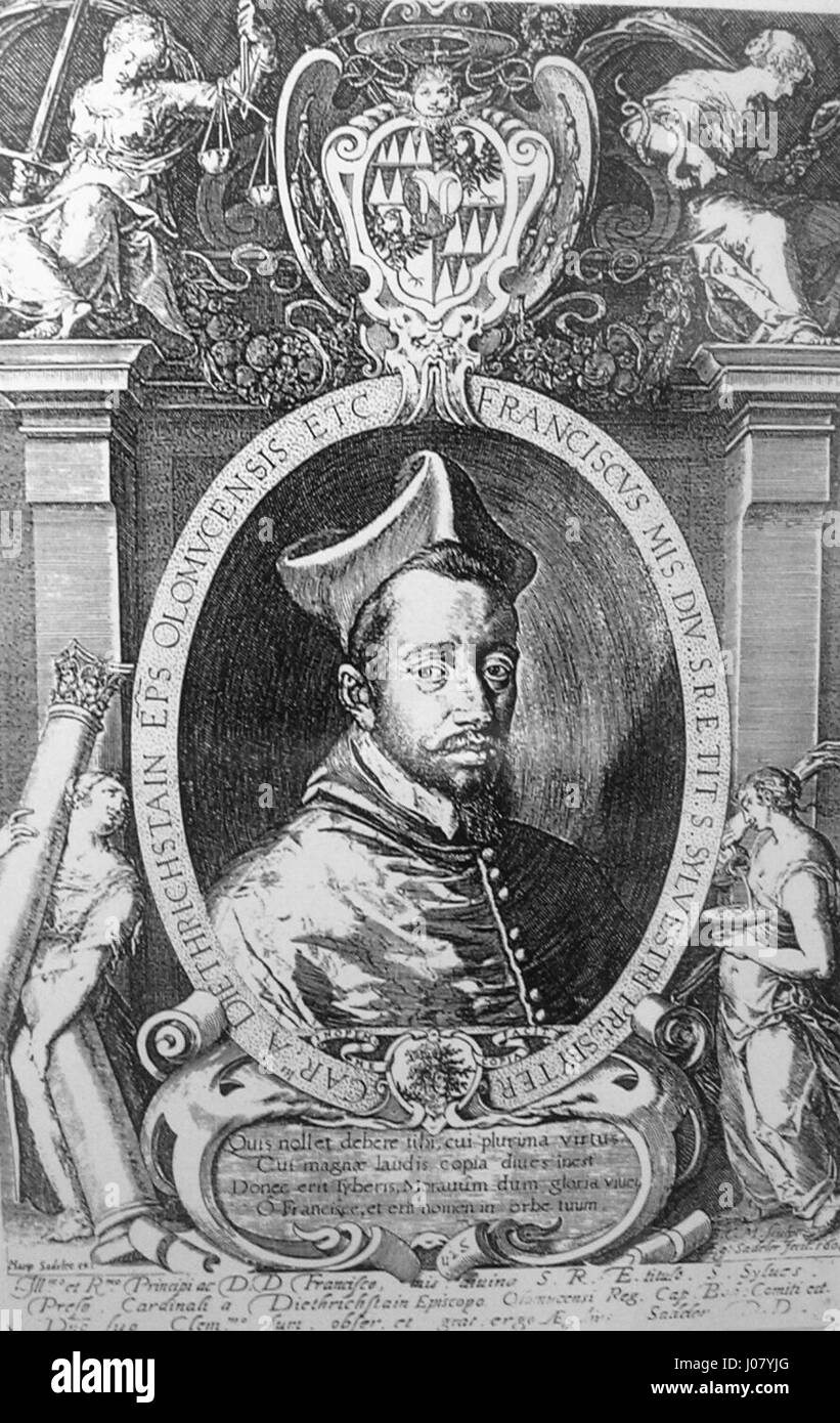 Frantisek z Ditrichstejna was a prominent figure in 16th-century ...