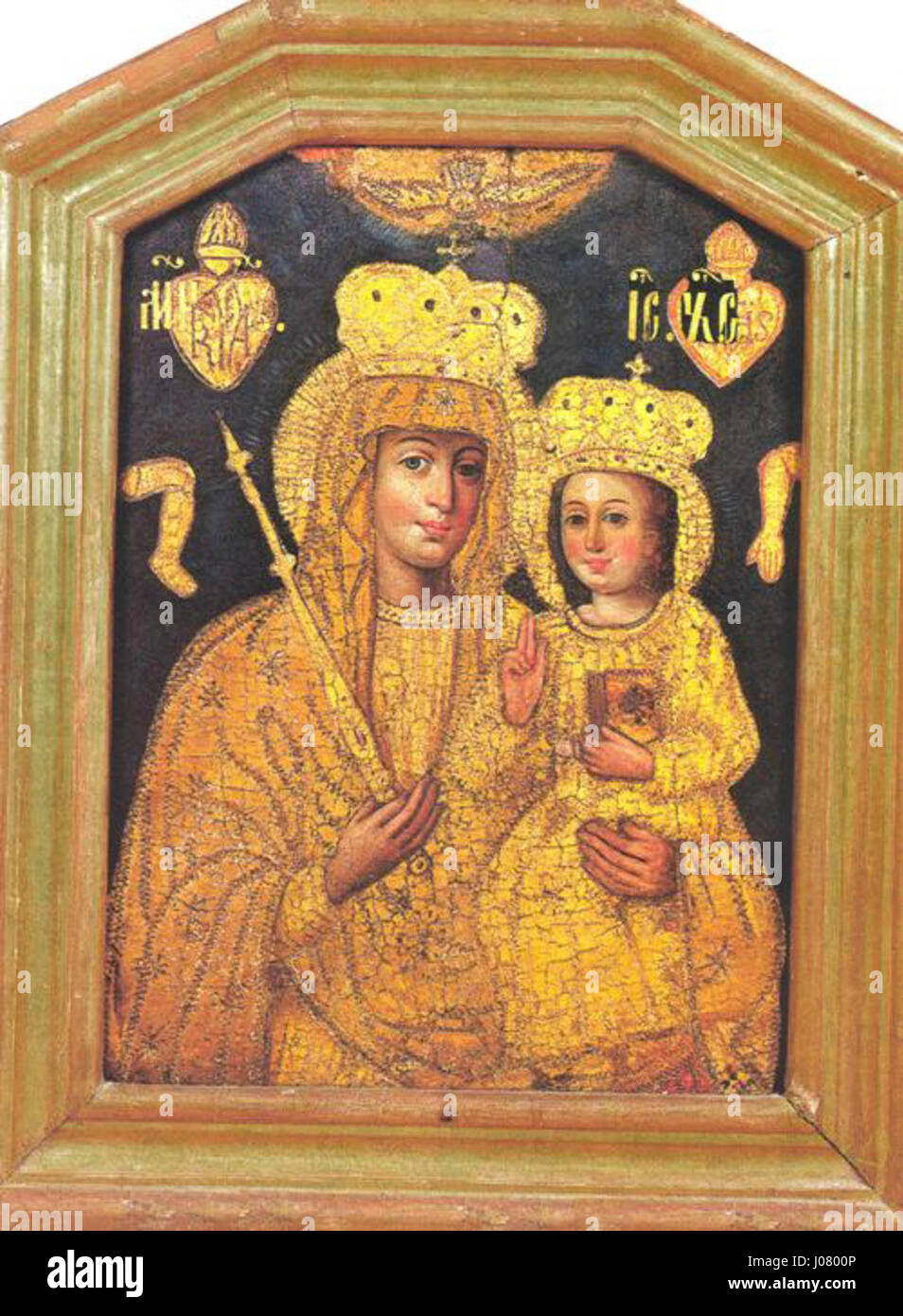 This 1750 portrait by Yurii Yakovlevich Bilokenko depicts an elegant ...