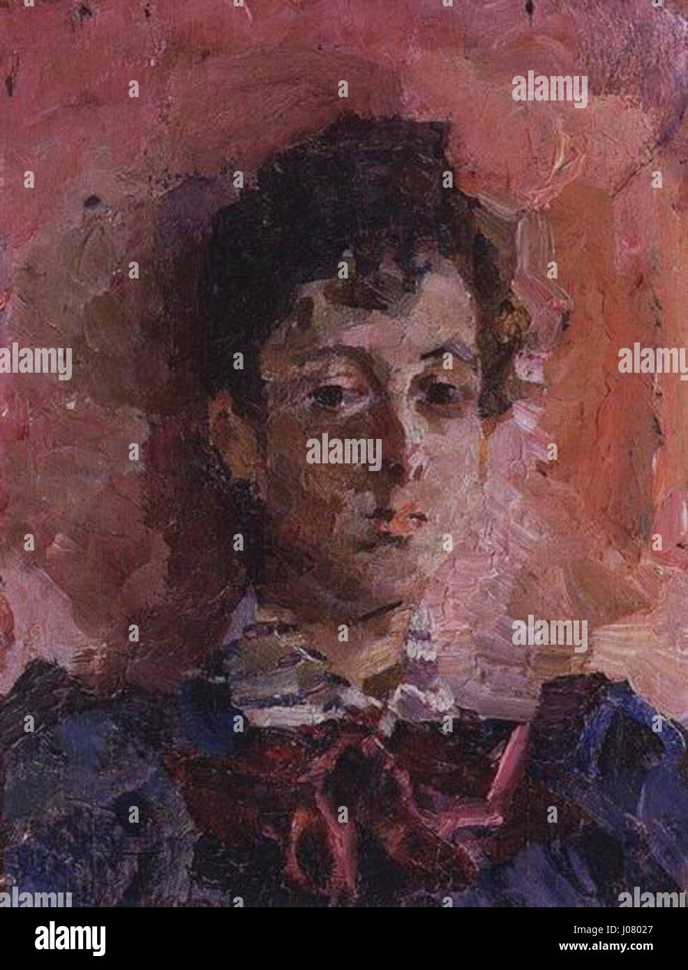 This artwork by Mikhail Vrubel depicts a scene inspired by Russian ...