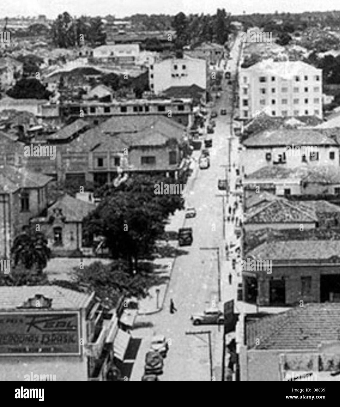 The photograph 'São José do Rio Preto SP em 1940' captures a moment in time from the Brazilian ...