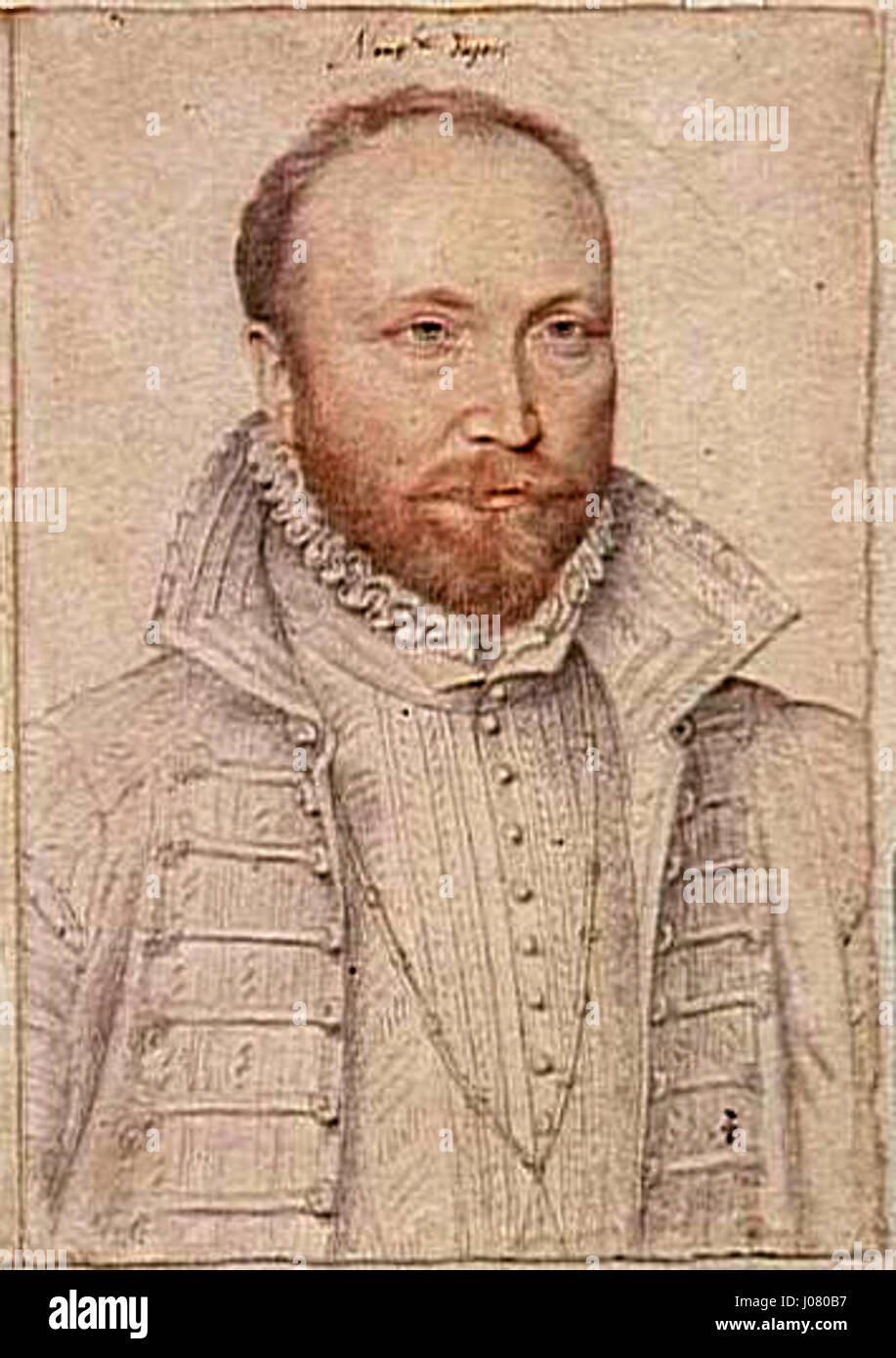 A portrait of Antoine de Crussol, Duc d'Uzes, a prominent French ...