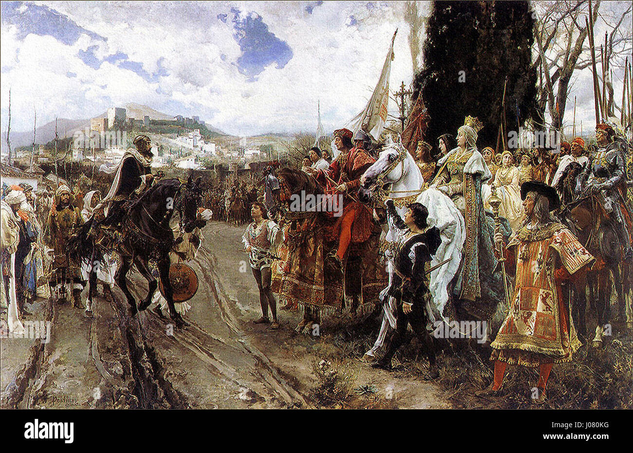 Francisco Pradilla's 'La Rendición de Granada' (The Surrender of ...