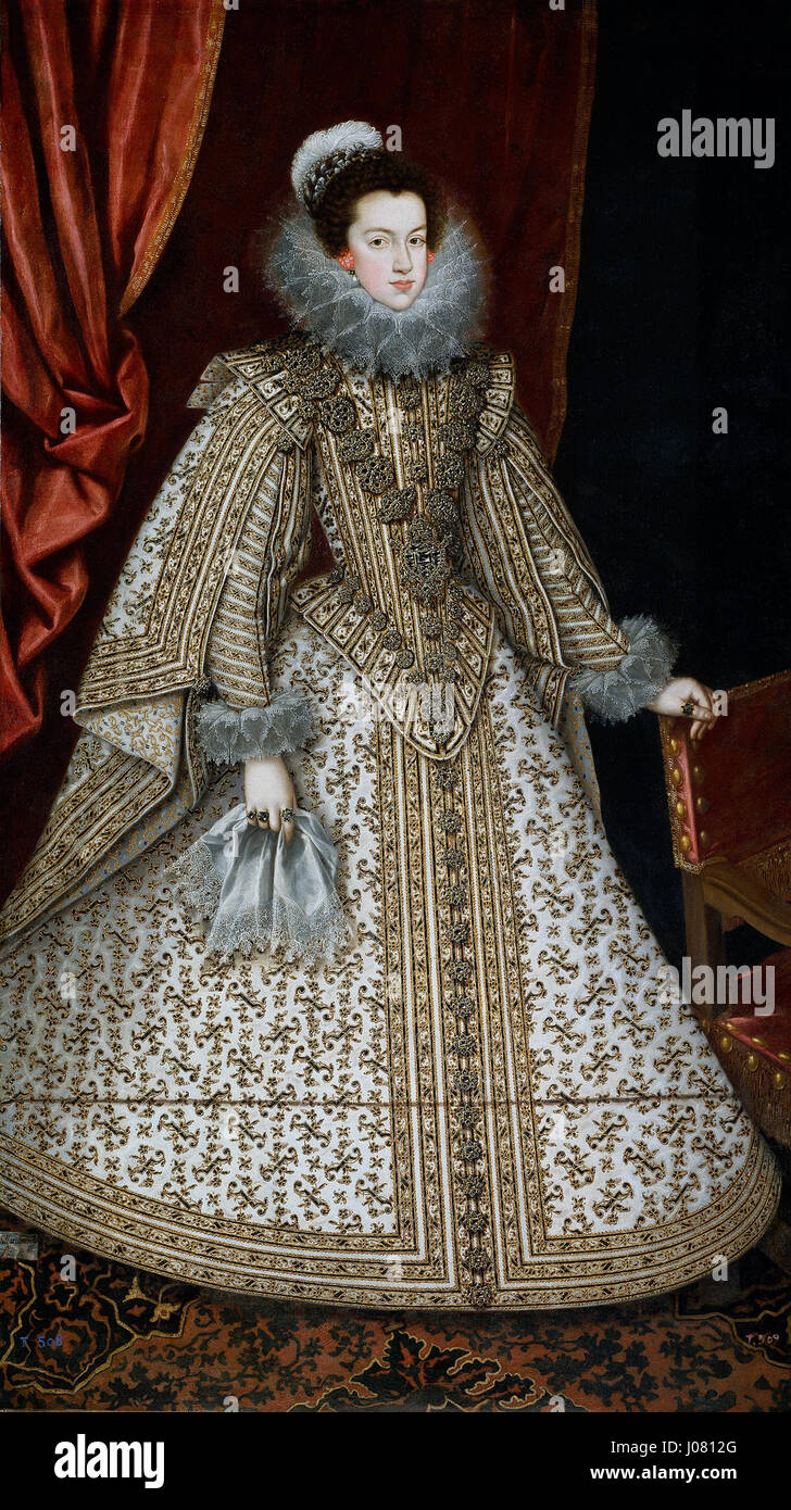 'Villandrando Isabel de Borbón' is a painting in the Museo del Prado ...