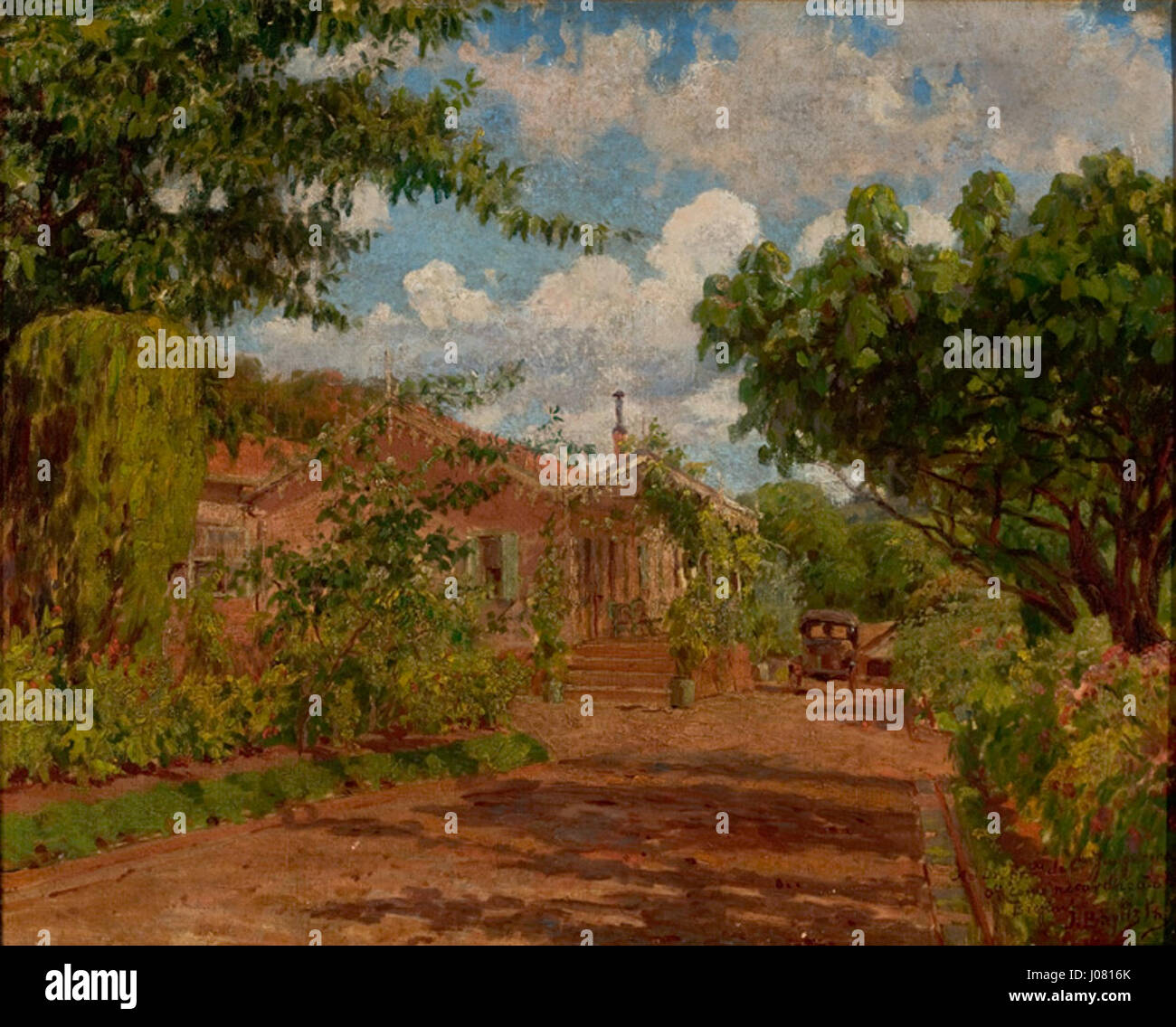 'Fazenda de Brejinho' by João Baptista da Costa, painted around 1920 ...