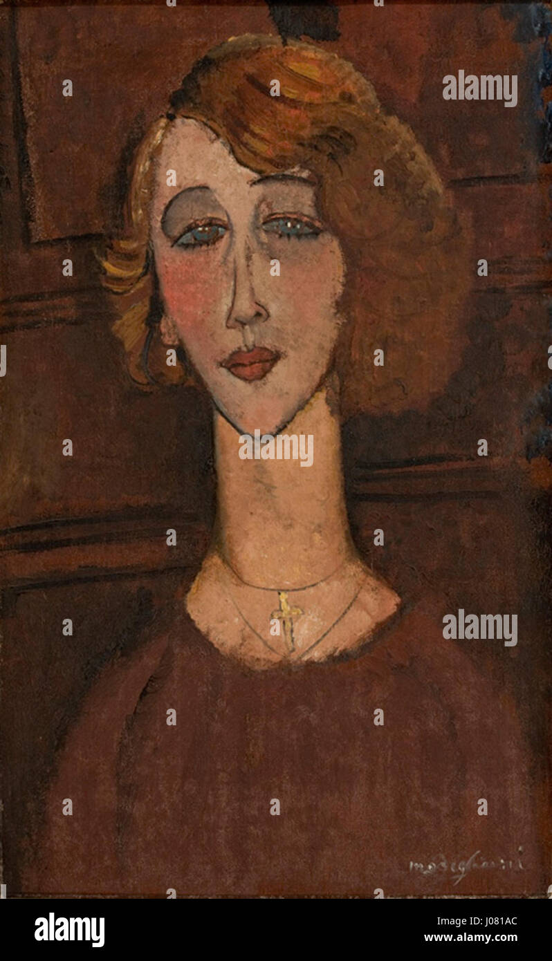 'Renée' by Amedeo Modigliani is a portrait of his muse, Renée. The ...