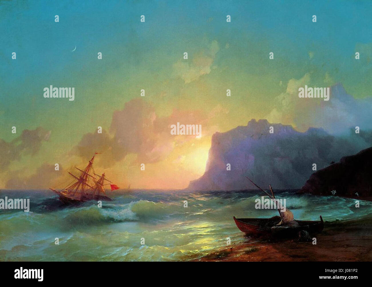This piece is an Eastern European work from the 19th century, featuring ...