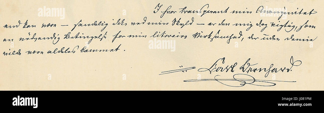 'Carl Bernhards händskrift' refers to the handwritten manuscript of ...