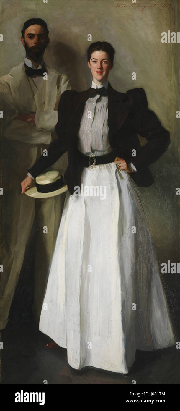 This portrait of Edith Minturn Stokes, painted by John Singer Sargent ...