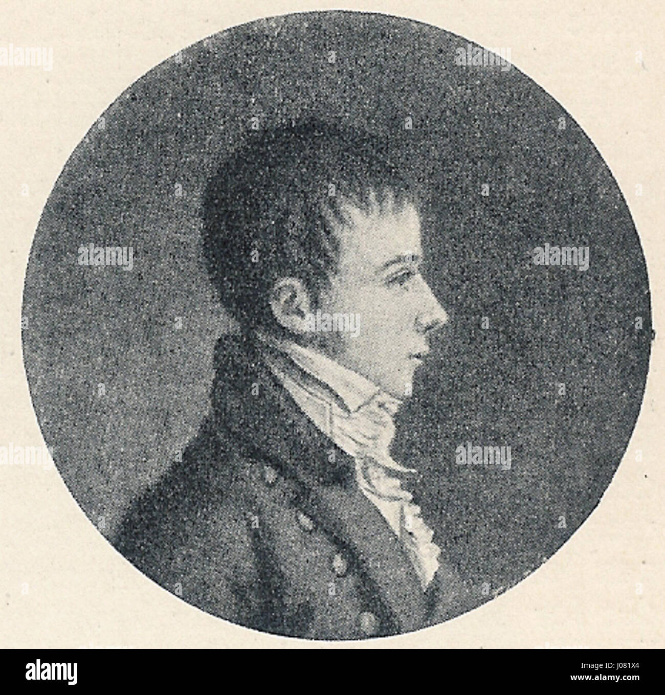 This early portrait of Hans Christian Ørsted as a young man depicts the ...