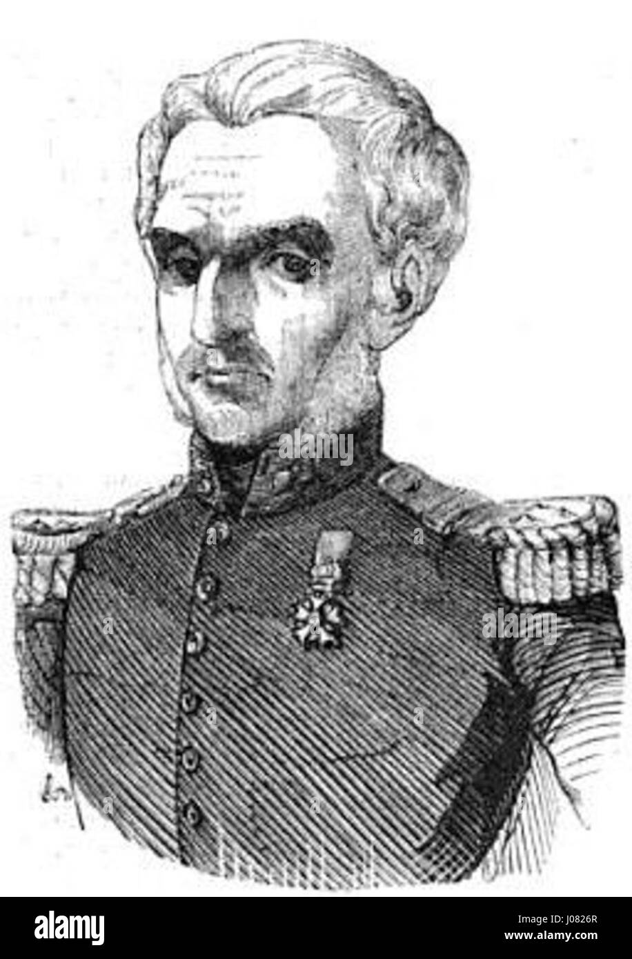 This portrait of General Courtais highlights the figure’s military ...