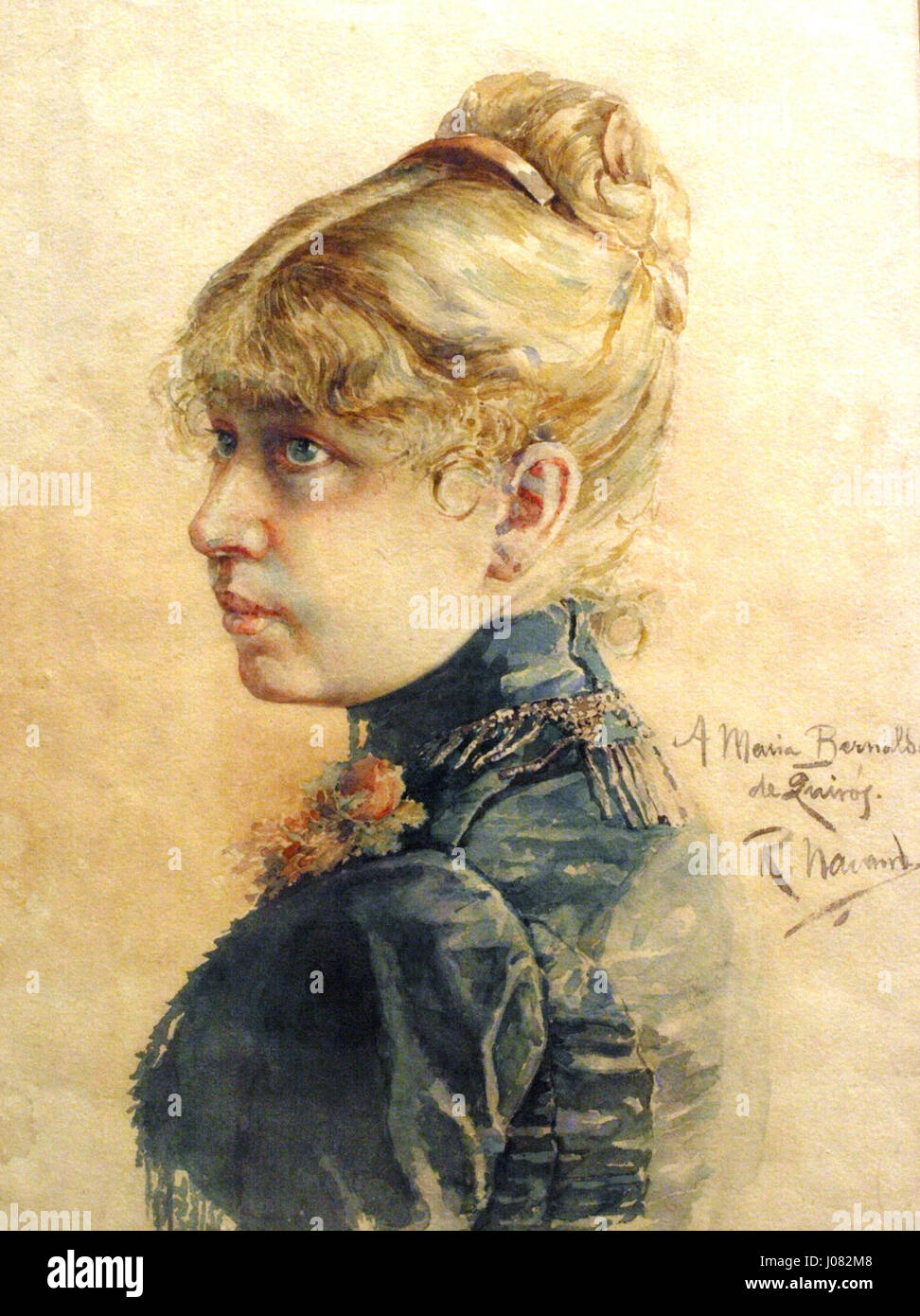 This portrait of Román Navarro, painted in 1928, showcases the artist's ...