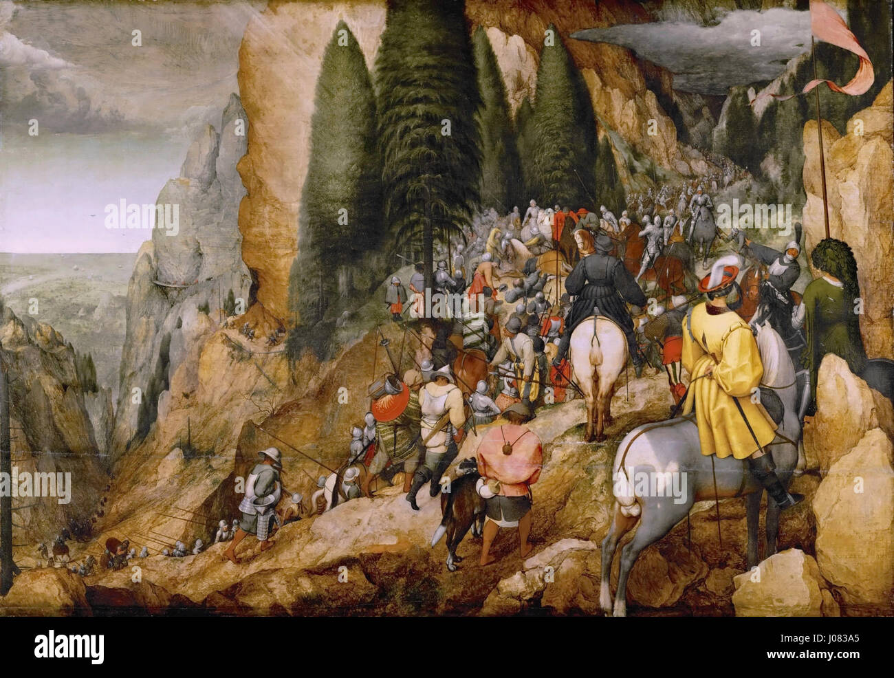 This artwork by Pieter Bruegel the Younger, often associated with the ...