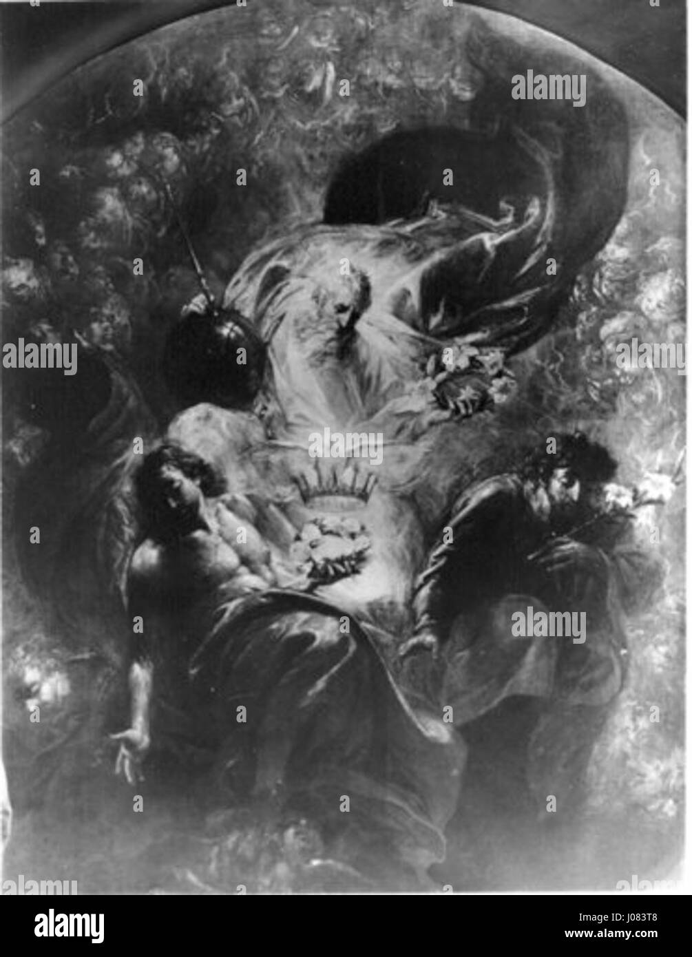 Religious icon depiction Black and White Stock Photos & Images - Alamy