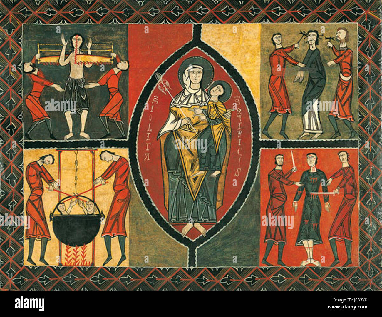 The *Romànic Fontal de Durro* at the Museu Nacional d'Art de Catalunya ...