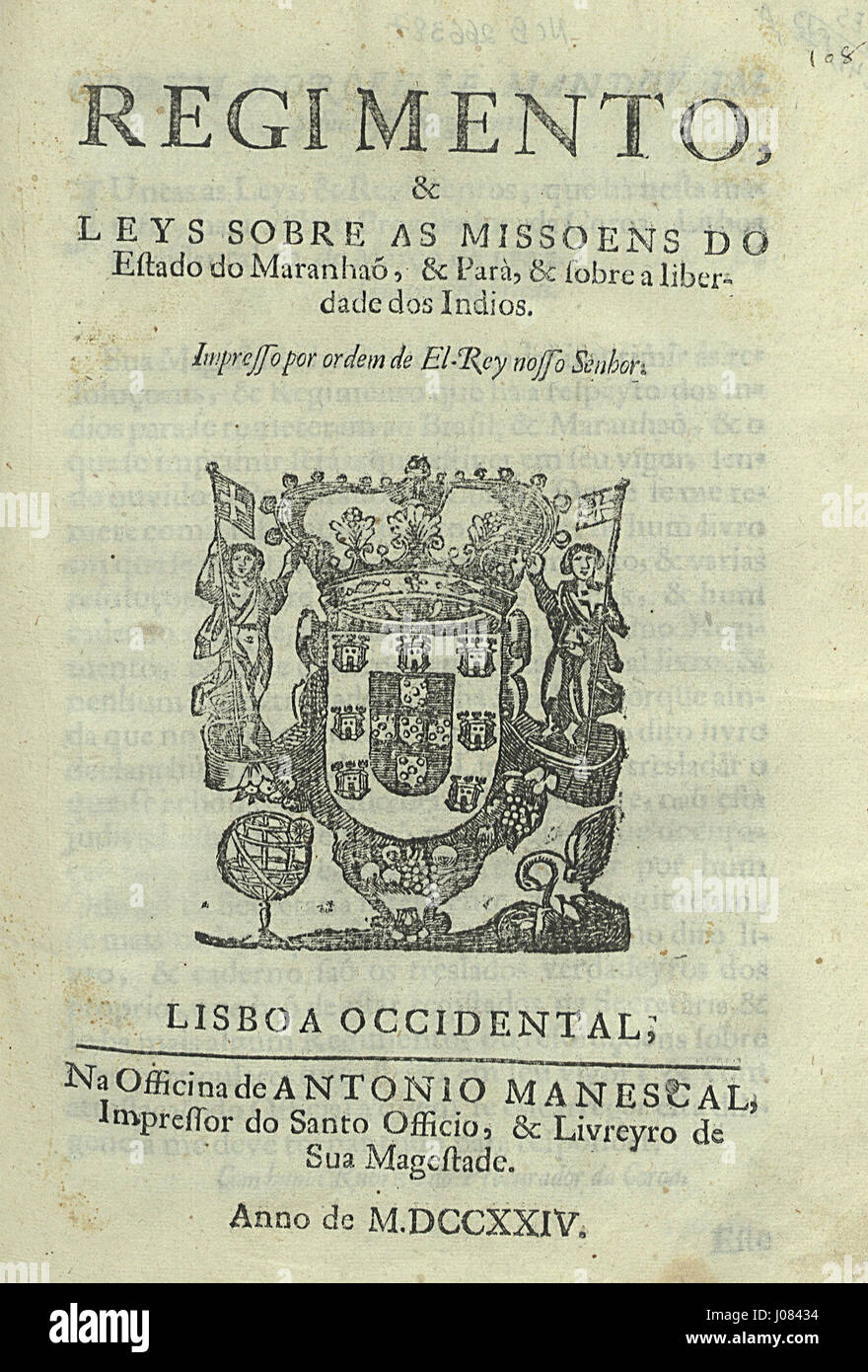 Jesuit missionaries brazil hi-res stock photography and images - Alamy