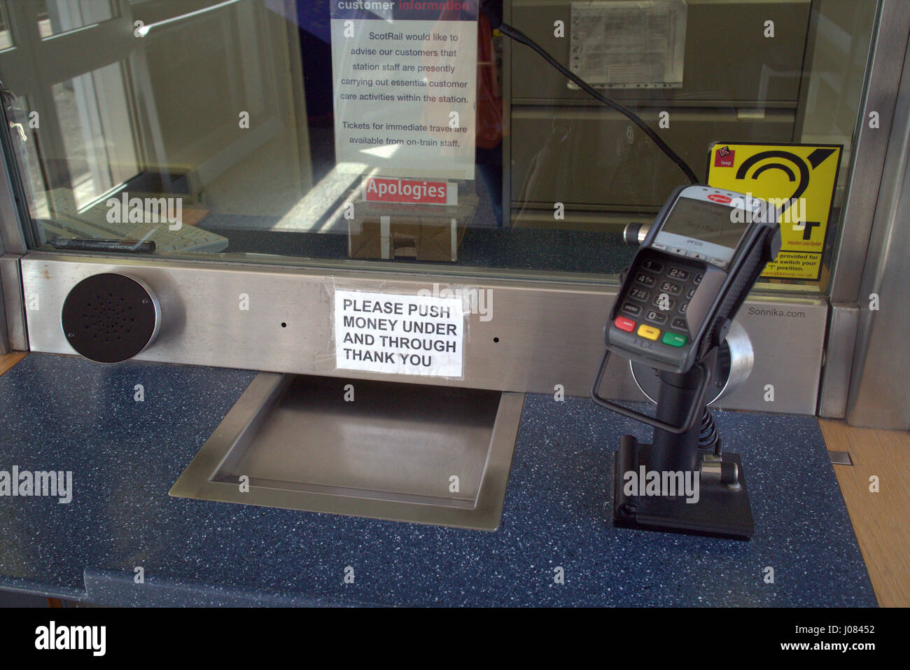 buying tickets from scotrail machines and counter railway Scotland ...