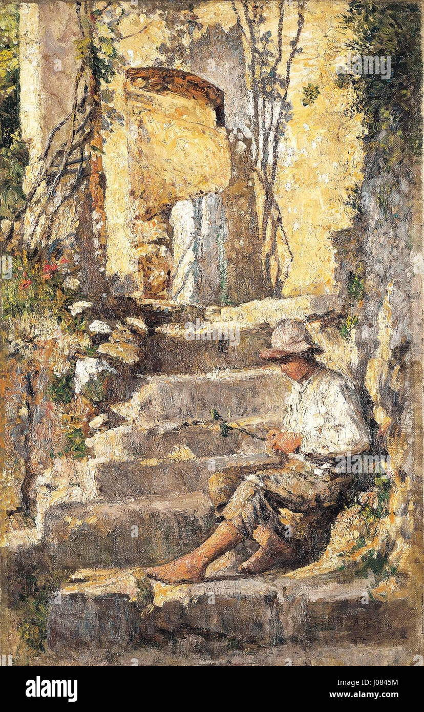 Aloïs Boudry was a prominent artist known for his detailed landscape ...