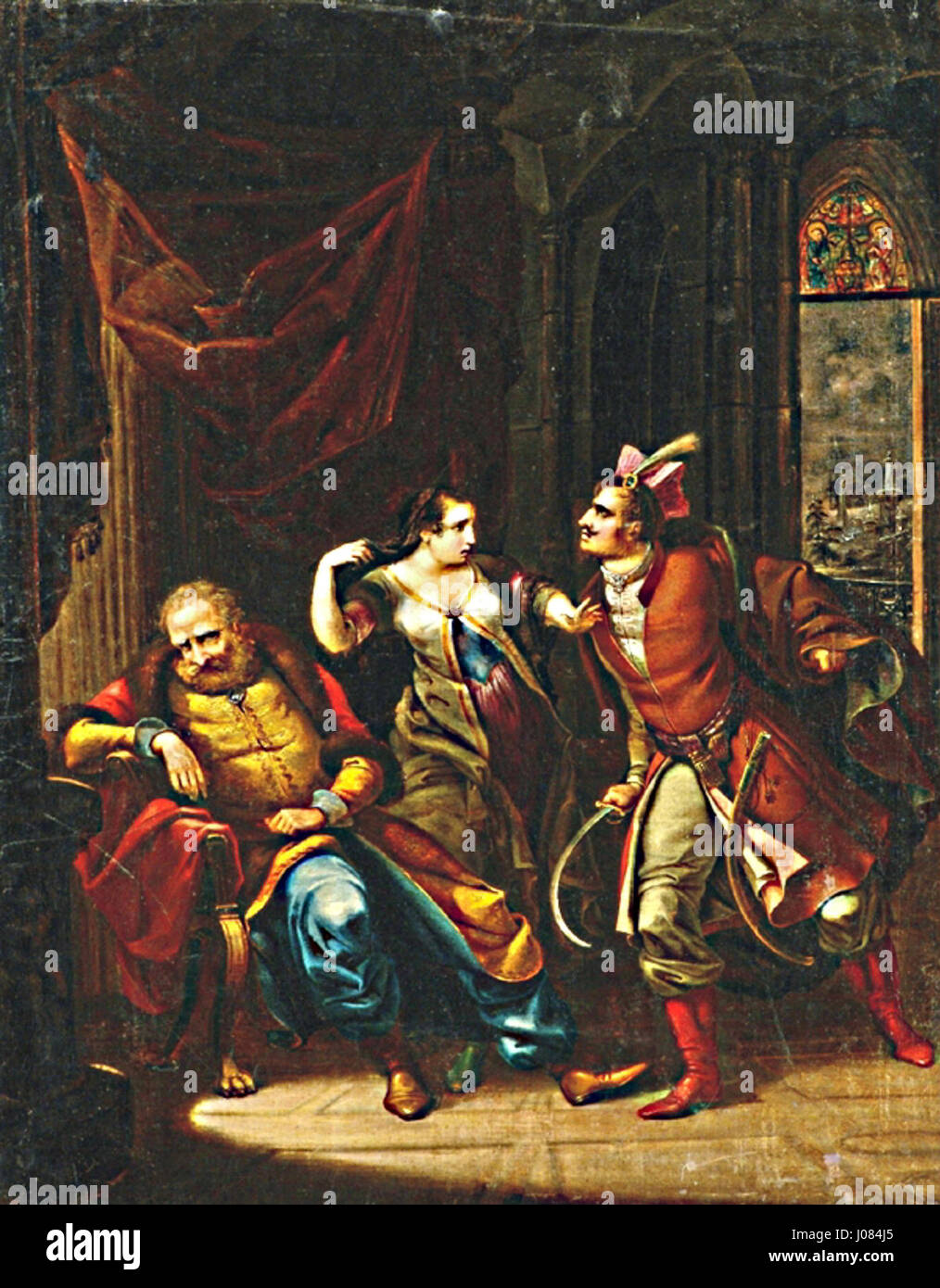 Демон (The Demon) by Mstislav Dobuzhinsky is a haunting portrayal of ...