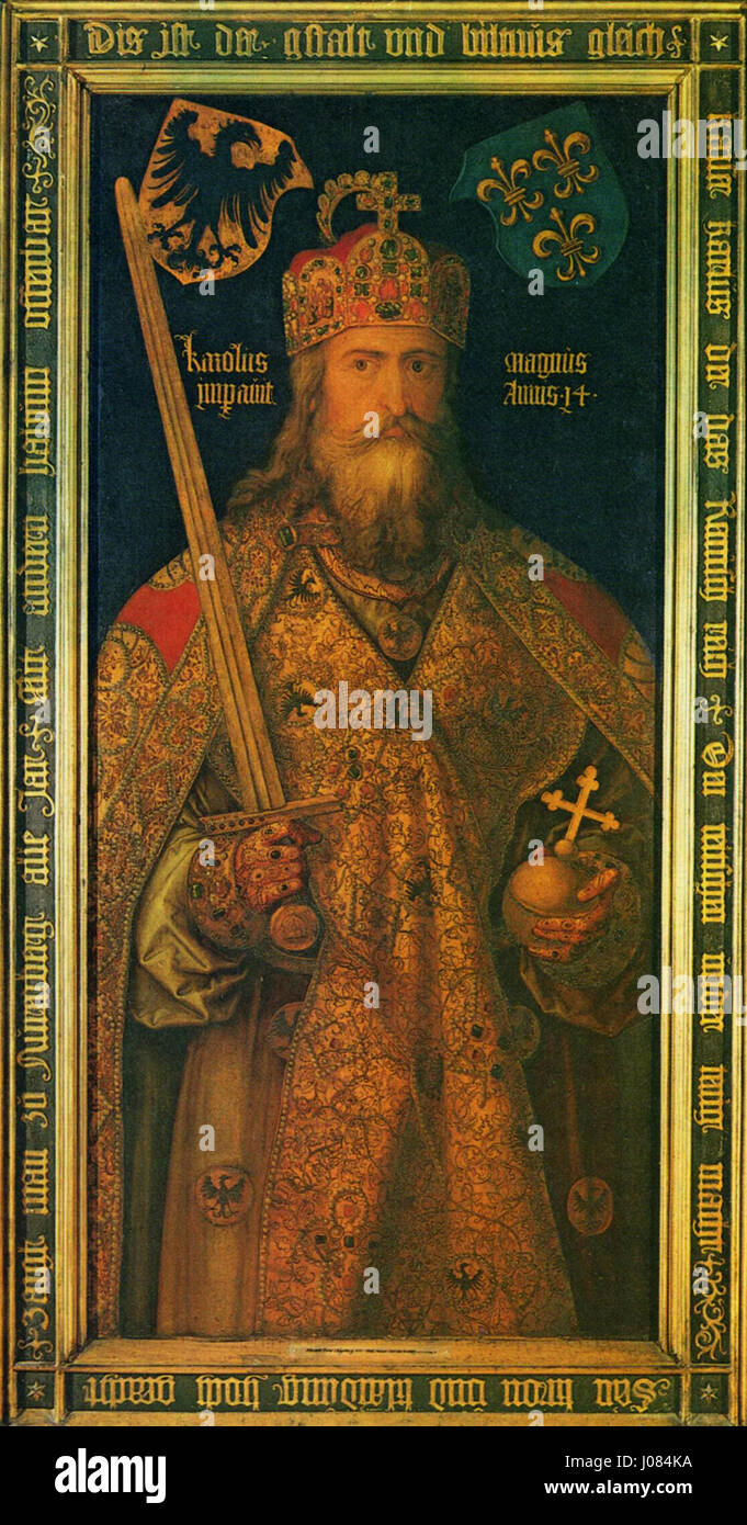 Holy roman emperor charlemagne hi-res stock photography and images - Alamy