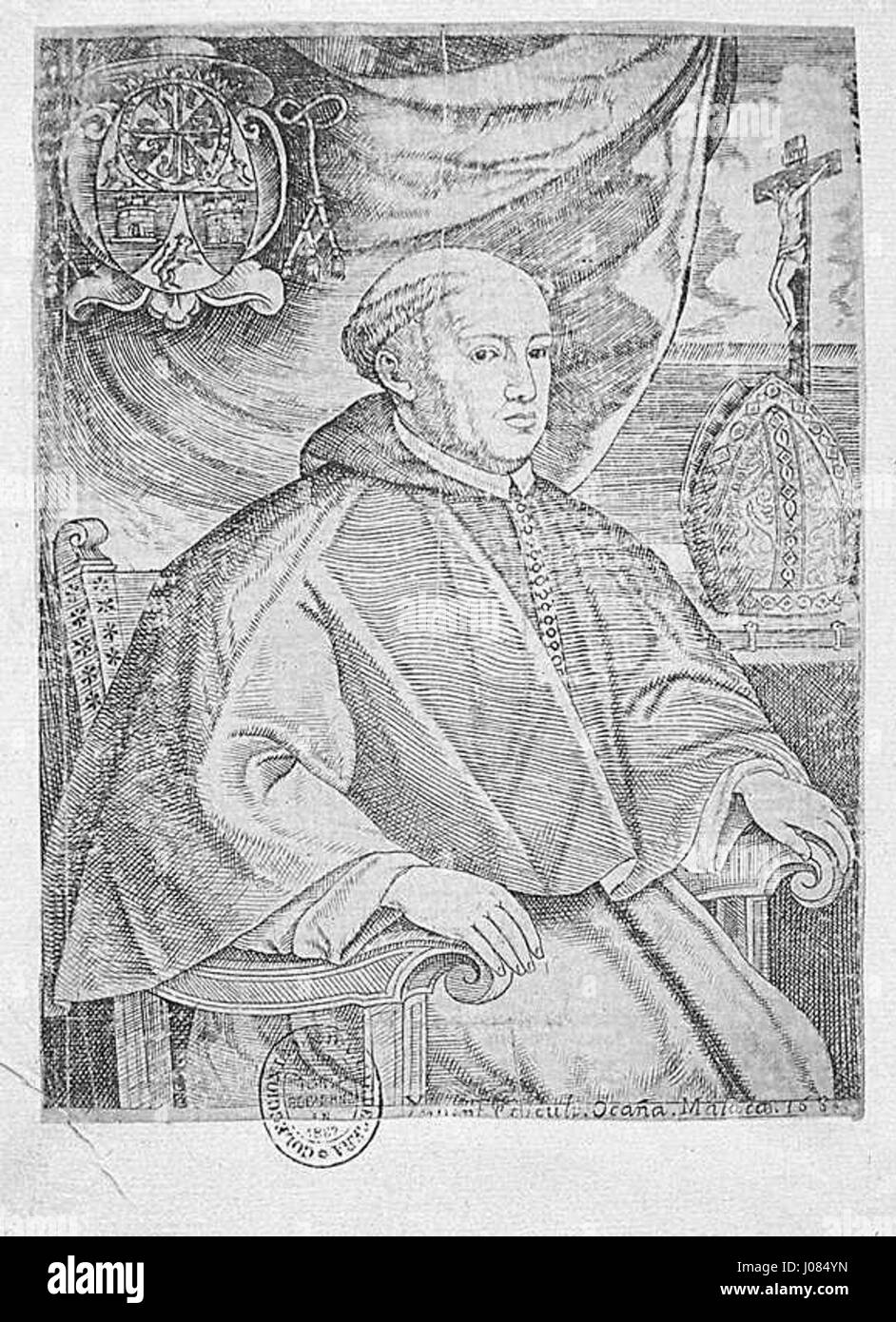 'Retrato de Alonso de Santo Tomás' is a portrait of Alonso de Santo ...